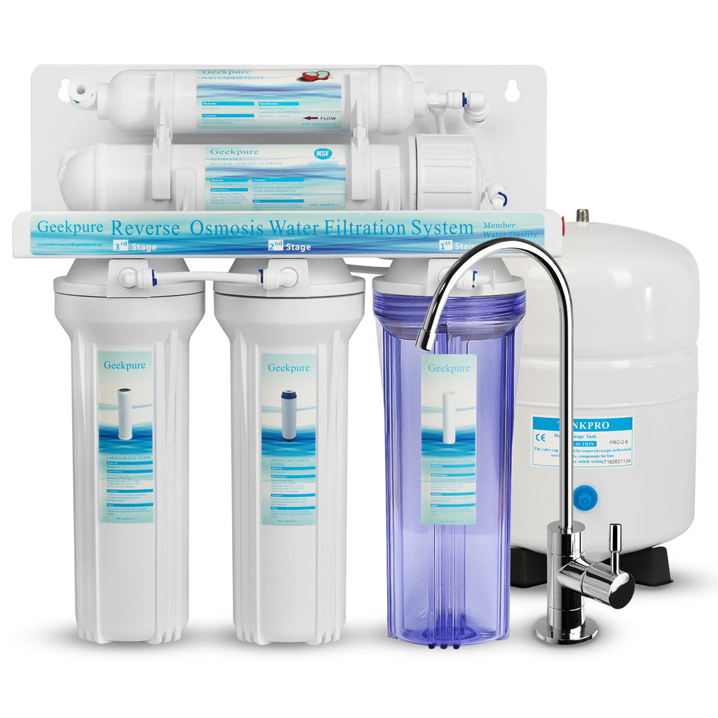 5-Stage Reverse Osmosis RO Water Filter System – Geekpure Group INC