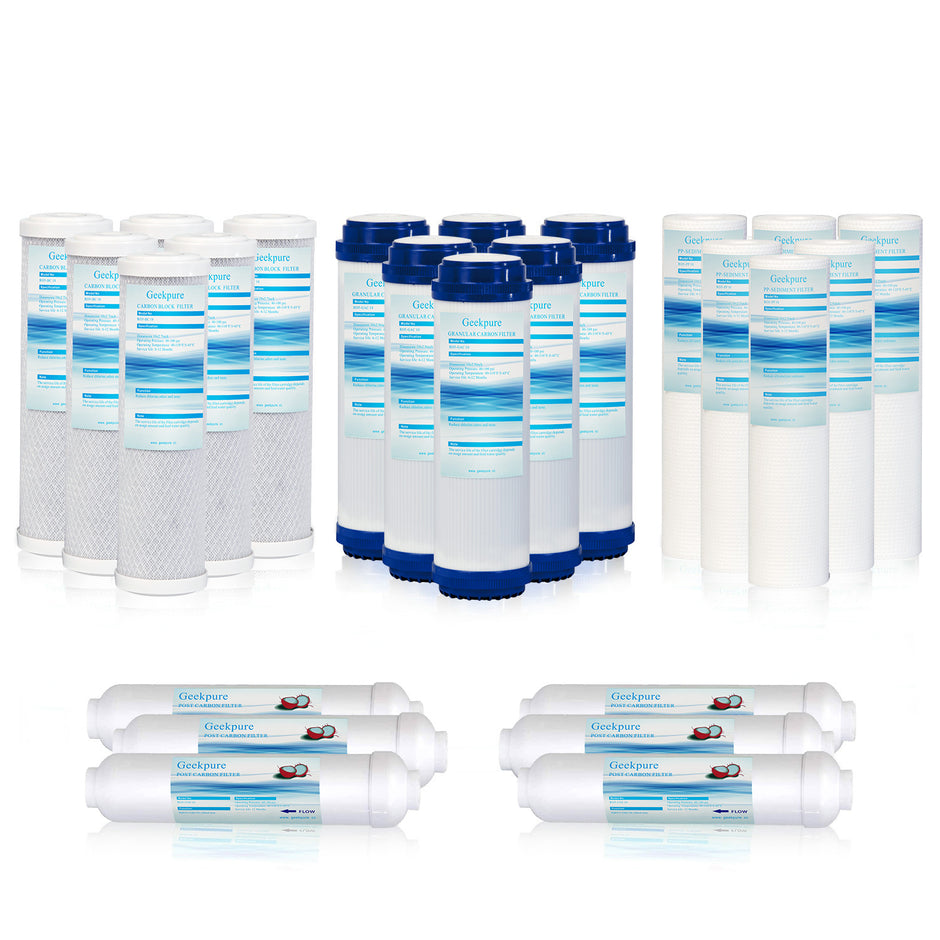 Replacement Filter Cartridges for RO System – Geekpure Water Group