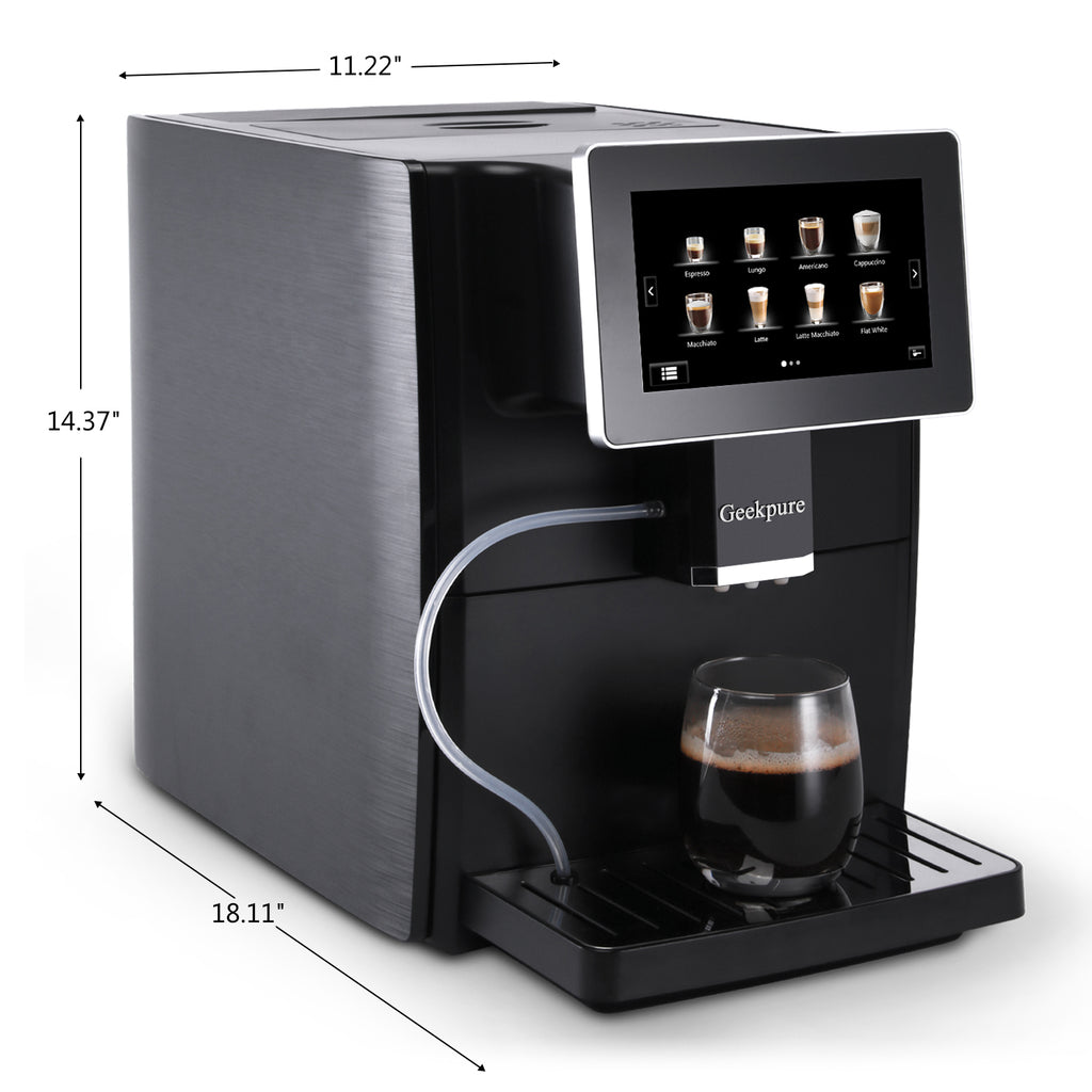 Super Automatic Expresso Coffee Machine-w/ 7" Touchscreen – Geekpure ...
